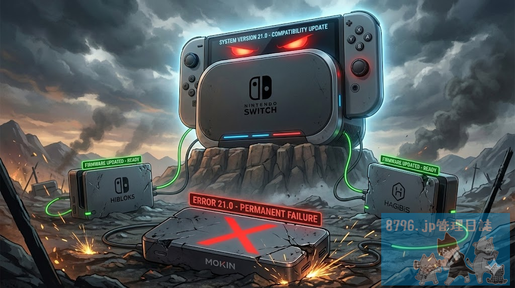 Nintendo Switch 2が買えたので互換ドックの検証をした話 | 8796.jp管理日誌